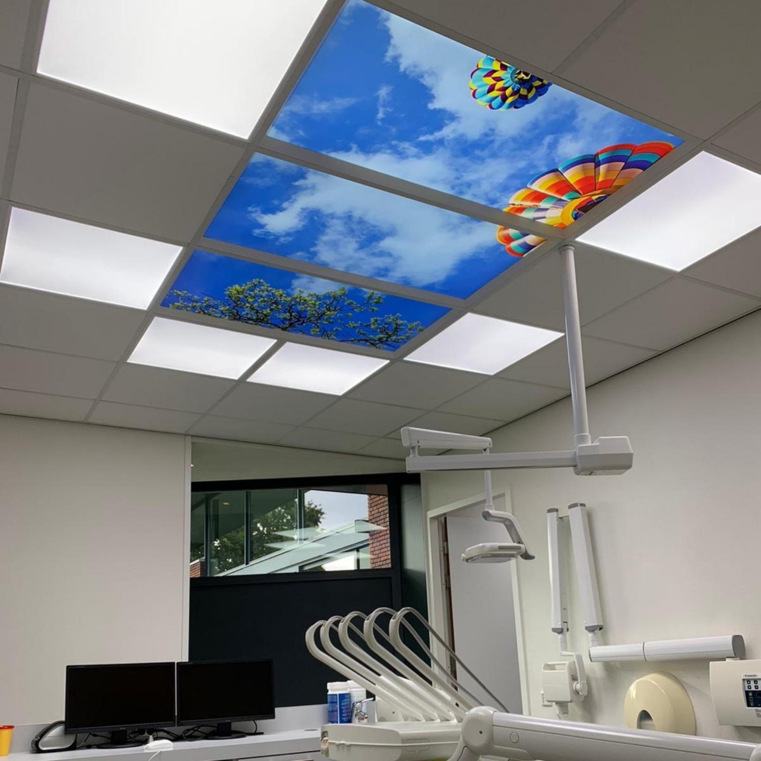 DL60 Full spectrum daylight led panel for dental treatment rooms