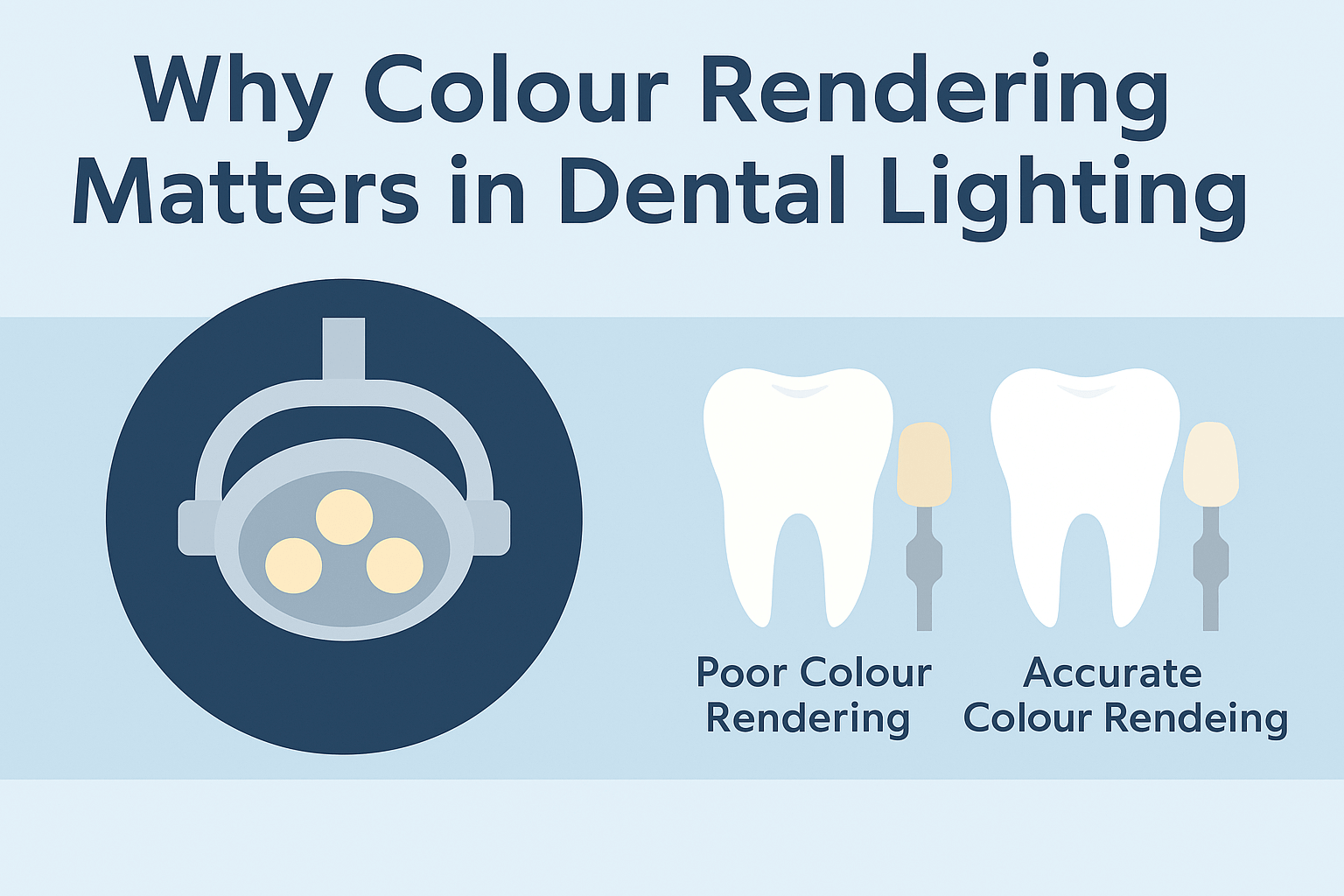 Why Colour Rendering Matters in Dental Lighting: Accurate Shade ...